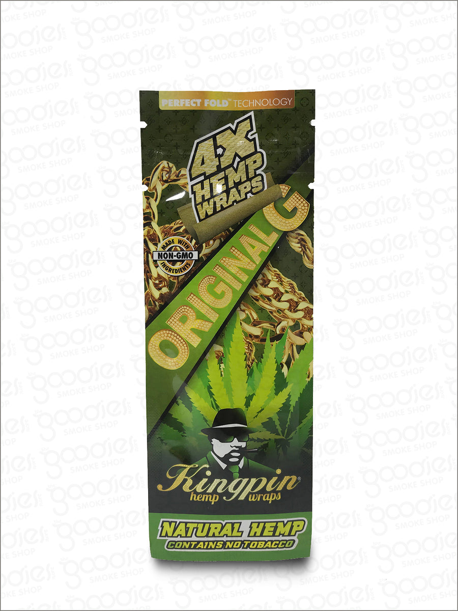 KINGPIN HEMP ORIGINAL G WRAPS – the GOODIES store